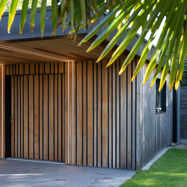 Gezellige tuinlounge afgewerkt met… | Outdoor Wood Concepts