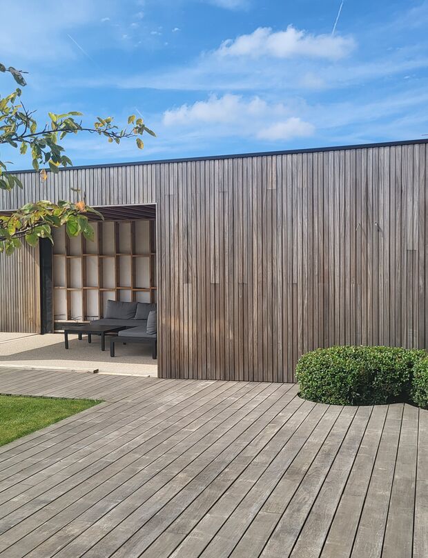 CopyCat Vertical gevelbekleding in hout | Outdoor Wood Concepts