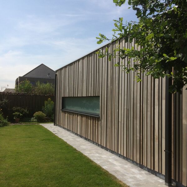 Houten gevelbekleding Woodface® in W.R.… | Outdoor Wood Concepts