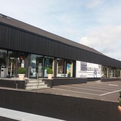 Selexion store in Waardamme met Woodface®… | Outdoor Wood Concepts